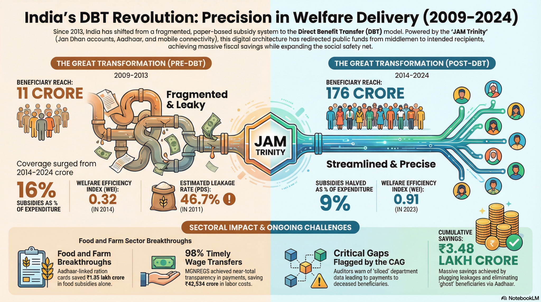 Direct Benefit Transfer: How DBT Reshaped Welfare in India